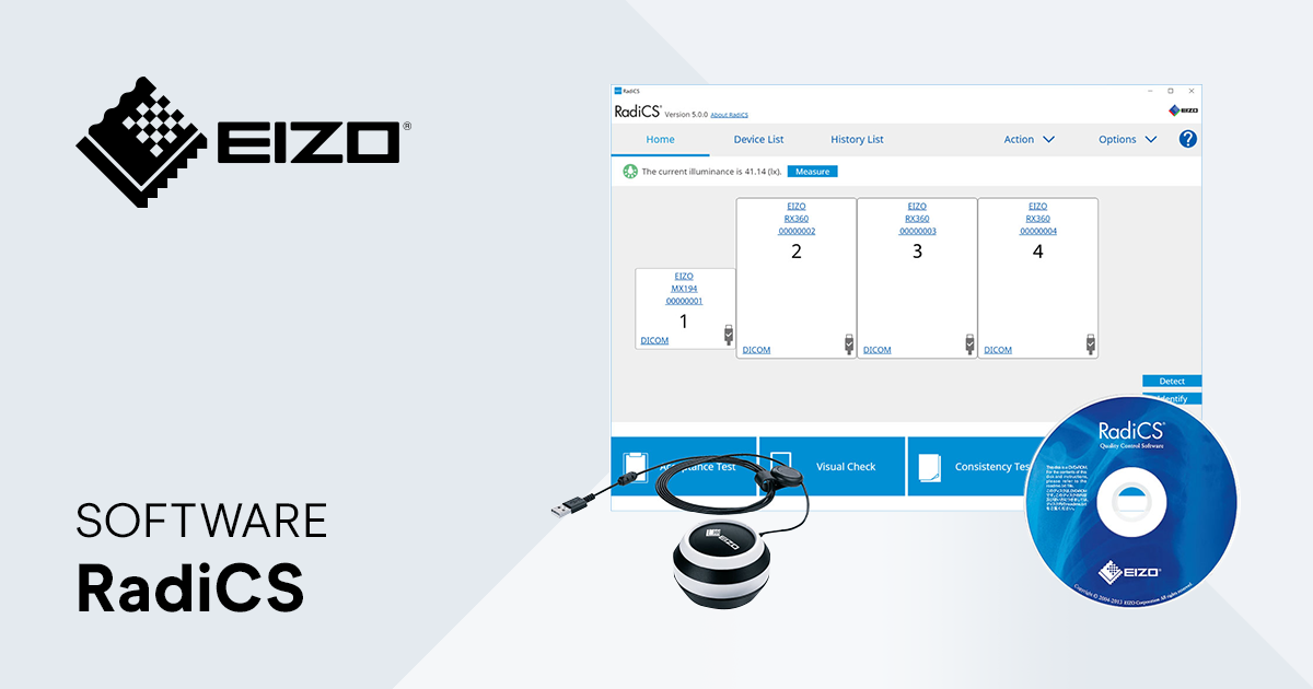 Software RadiCS von EIZO