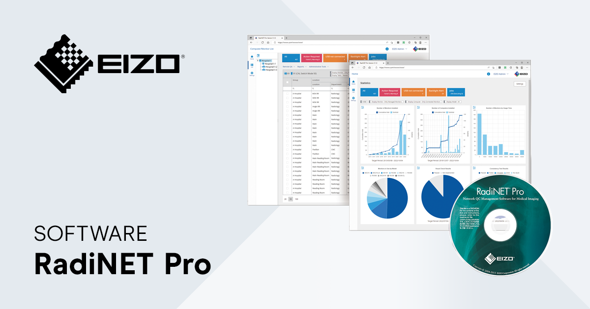 Software RadiNET Pro von EIZO